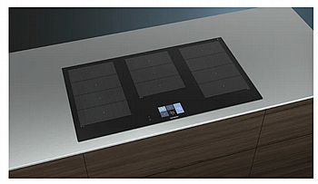 כיריים אינדוקציה 90 ס''מ סימנס Siemens EX975KXW1E זכוכית שחורה