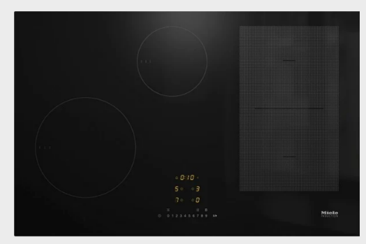 כיריים אינדוקציה 80 ס''מ מילה Miele KM7474FL זכוכית שחורה