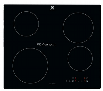 כיריים אינדוקציה 4 אזורי בישול אלקטרולוקס Electrolux LIB60420CK שחור