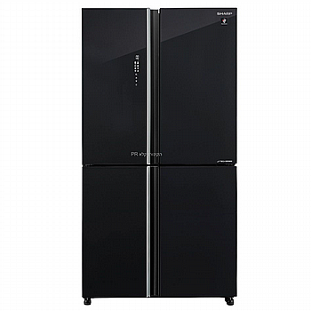 מקרר 4 דלתות 532 ליטר שארפ Sharp SJ8590BK שחור
