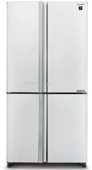 מקרר 4 דלתות 578 ליטר שארפ Sharp SJ8950WH לבן