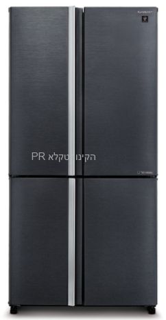 מקרר 4 דלתות 578 ליטר שארפ Sharp SJ8950SL כסוף כהה